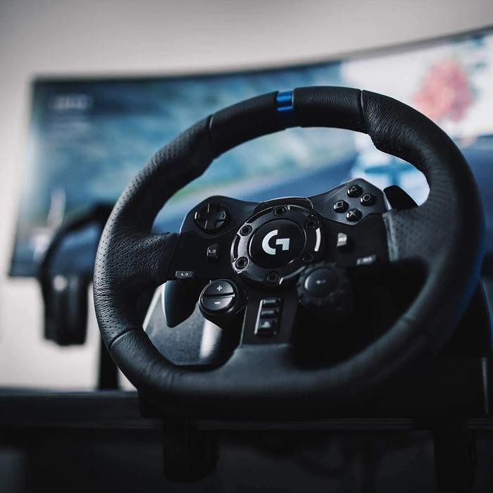 Jual Logitech G923 Trueforce Sim Racing Wheel For Ps4-Ps5 Original Dan ...