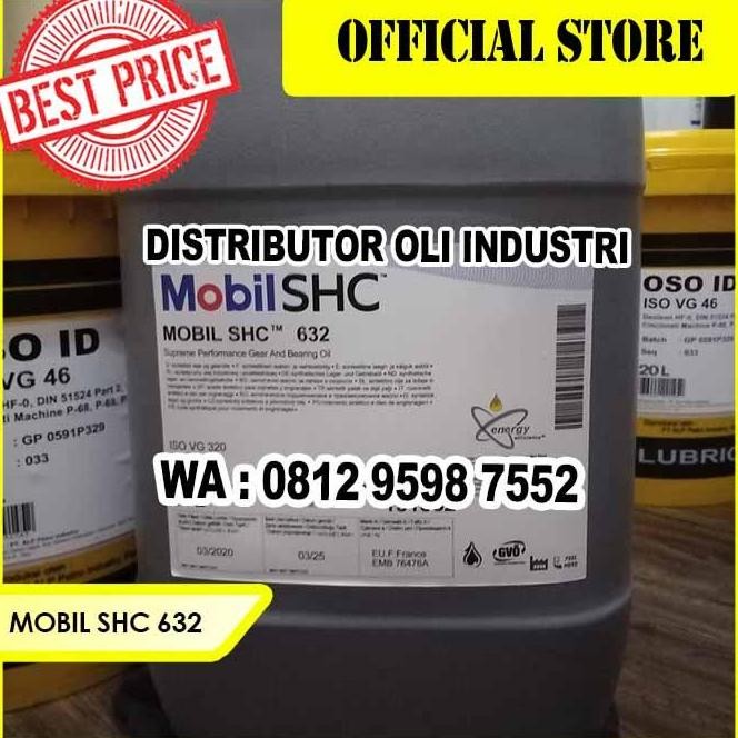 Jual Mobil Shc 632 ( Oli Sintetik Gear Iso Vg 320 - Redy Stock ...