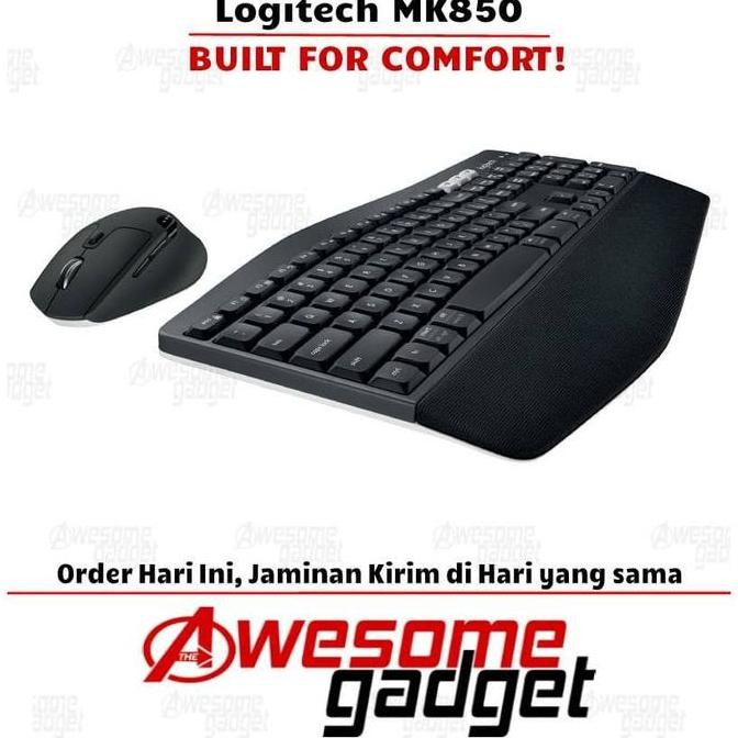 Jual Keyboard Mouse Logitech Mk850 Wireless Bluetooth M720 Combo Flow ...