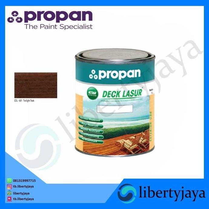 Jual HARGA DISC - 1lt EDL-601 Twilight Teak Deck Lasur Cat Lantai Kayu ...