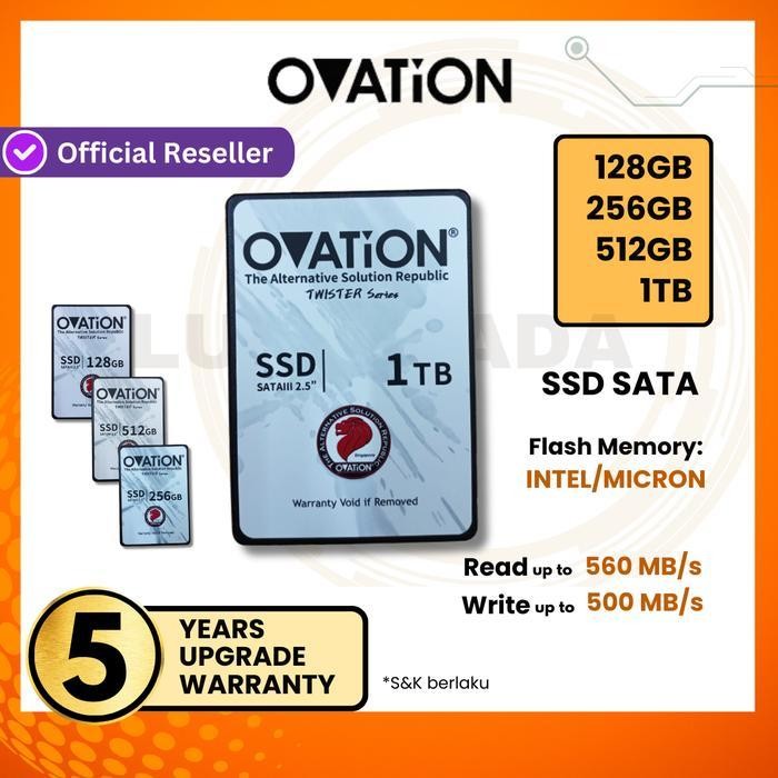Jual UP OVATION SSD 128GB / 256GB / 512GB / 1TB 2.5" SATA3 Internal SSD ...