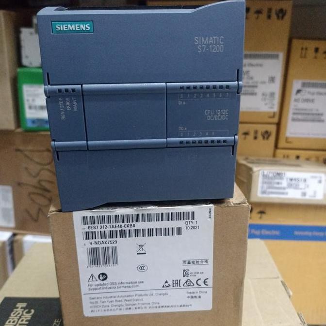 Jual HARGA DISC - 6ES7212-1AE40-0XB0 SIEMENS SIMATIC S7-1200 CPU 1212C | Shopee Indonesia