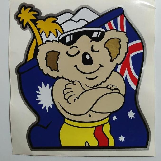 Jual DF306>> cutting sticker DOOHAN KOALA / stiker motor / ikon ...