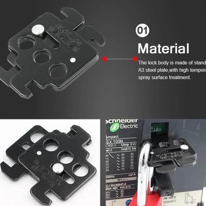Jual =====] Circuit Breaker Lock, Multihole Stable Locking Energy ...