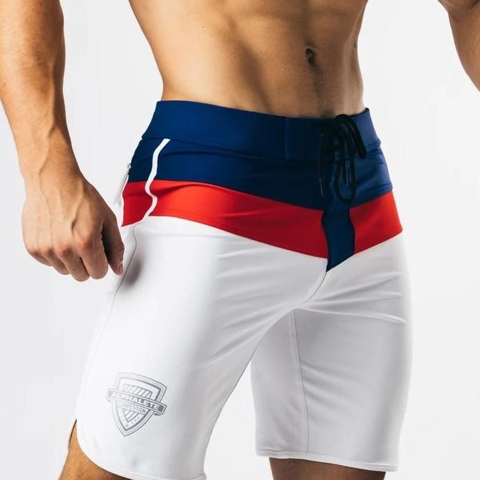 Jual Alphalete Titan Board Short Patriot Posing Shorts Swim Celana ...
