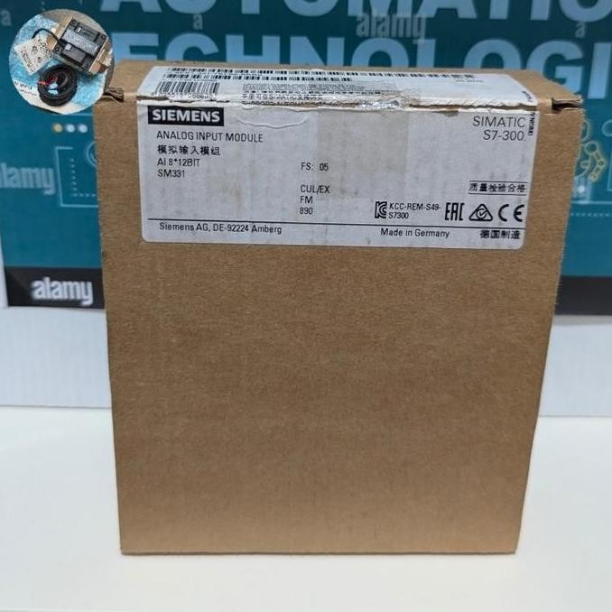 Jual Simatic S7 300 Siemens 6Es7331-7Kf02-0Ab0 Analog Input | Shopee ...