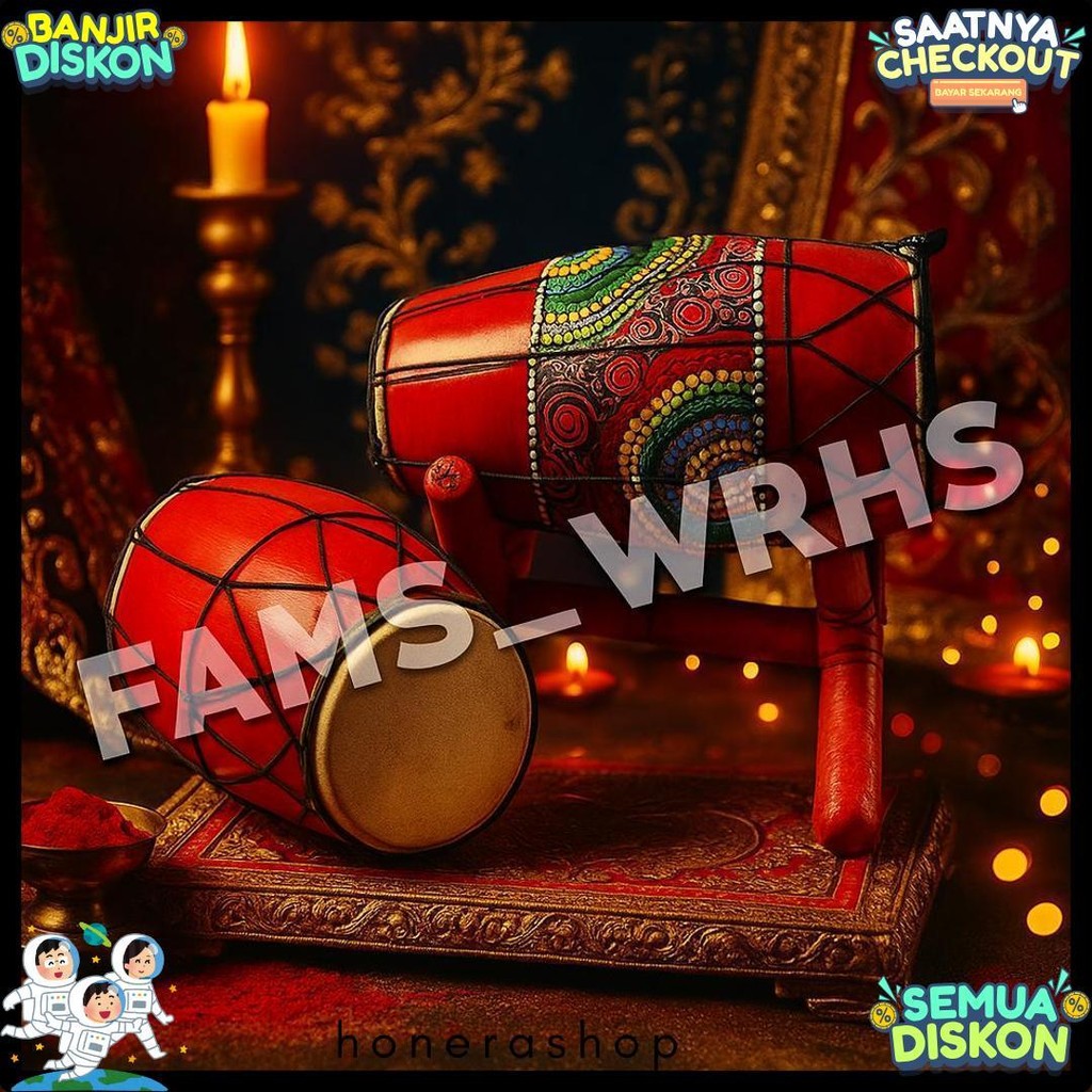 Jual Gendang Mainan Tanggung Gendang Jawa Alat Musik Tradisional Murah ...