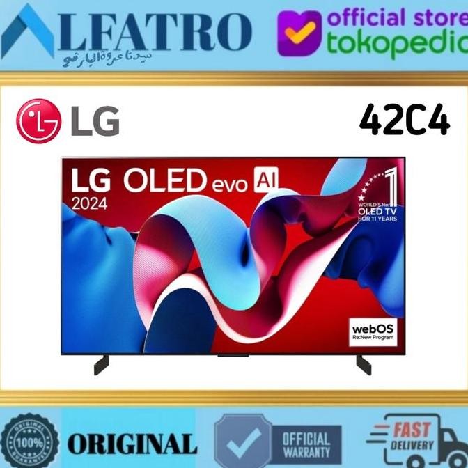 Jual LG OLED 42C4 OLED EVO 42C4PSA UHD 4K SMART TV alpha 9 Gen 7 Webos 120Hz OLED55C4PSA | 42C3 ...