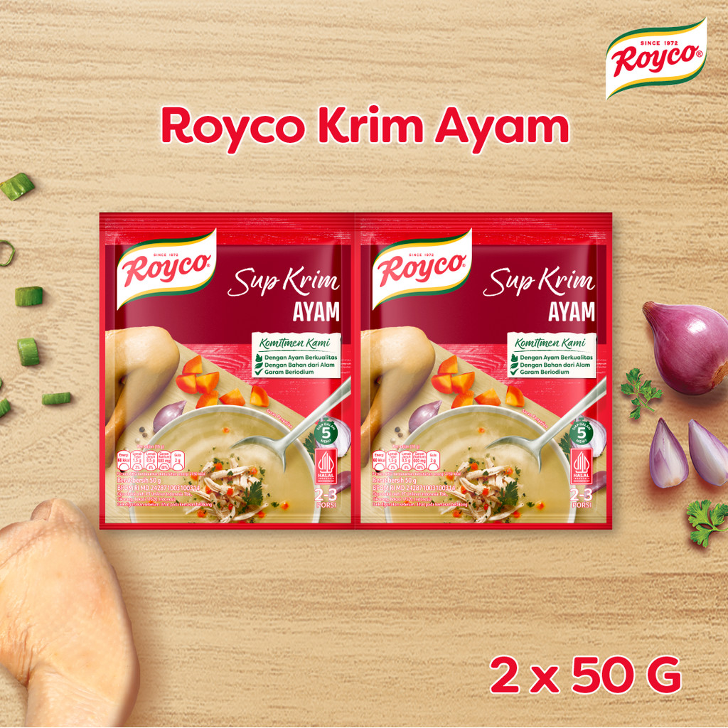 Jual Royco Cream of Chicken 50 gr x 2 pcs | Shopee Indonesia
