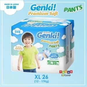 Jual Nepia Genki Premium Soft Pants Popok Celana Xl26 / Xl 26 Terbaru Best Quality 100% Original ...