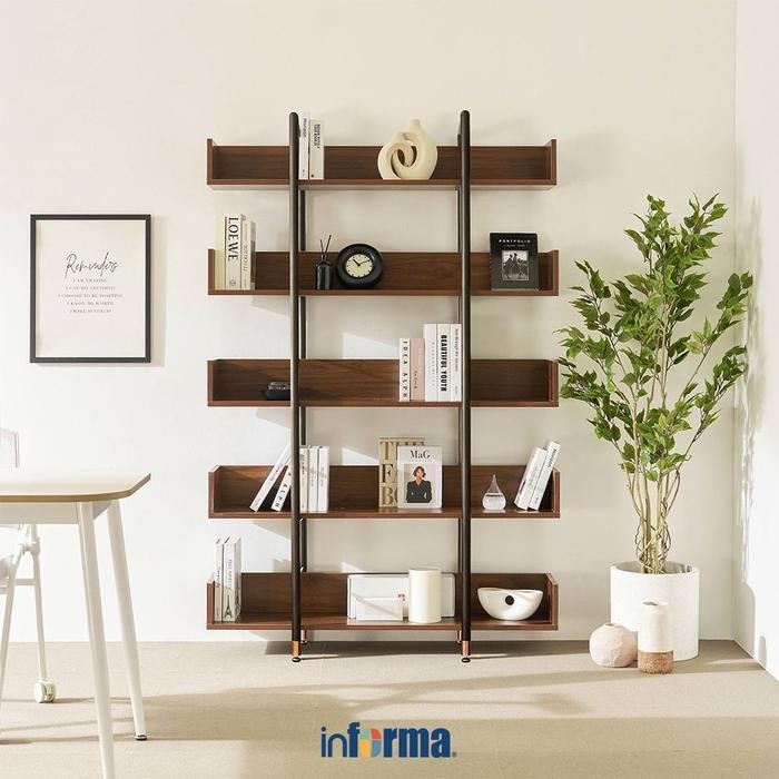 Jual Informa Megan Rak Serbaguna 5 Tingkat - Cokelat Walnut Organizer ...