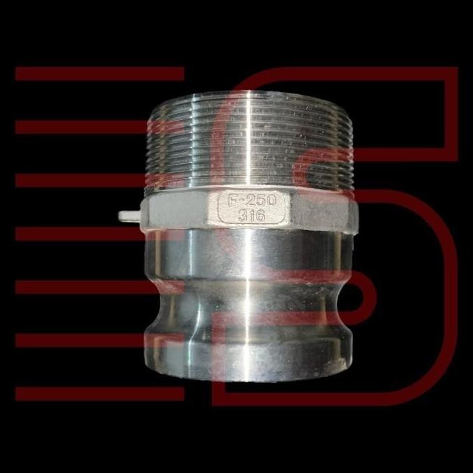 Jual Sale Camlock Stainless/Ss316 Type F-100/1 Inch/Quick Coupling | Shopee Indonesia