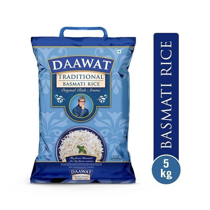 Jual Silahkan Order] DAAWAT TRADITIONAL BASMATI RICE 5 KG | Shopee ...