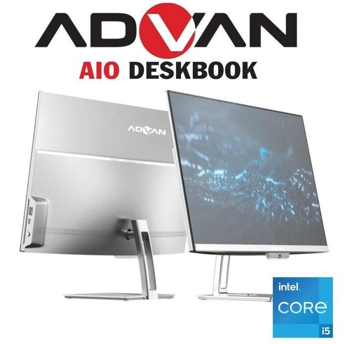Jual Pc Desktop Advan Aio One I5 1240P Irisxe 8Gb 512Gb W11 23.8Fhd Pc ...