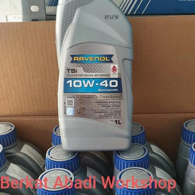 Jual Oli Mesin Ravenol 10W 40 Ukuran 1 Liter | Shopee Indonesia