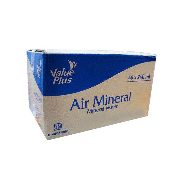 Jual VALUE PLUS DRINKING WATER 240 ML CUP KARTON - HYPERMART | Shopee ...