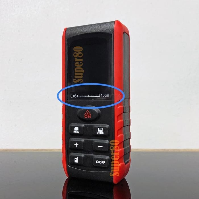 Jual Meteran Laser Digital Distance Meter 100M Meteran Digital ...