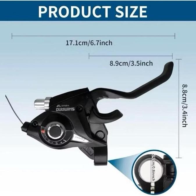 Jual SHIMANO SHIFTER EF51 3X7 8 OPERAN GIGI SEPEDA GUNUNG SELI MINION ...