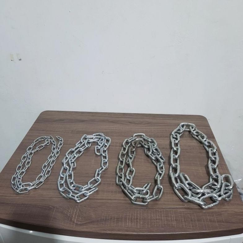 Jual Rantai Besi / Rante Besi S-M-L-Xl @ 1 Meteran Rantai Besi Pagar ...