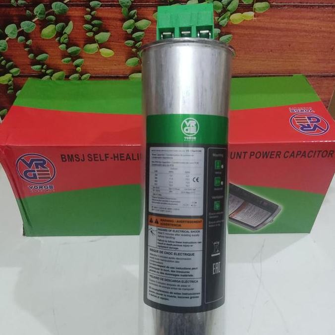 Jual Capacitor Bank VORGE 15Kvar Kapasitor VORGE 15 Kvar 415V 415 Volt garai 2 tahun | Shopee ...