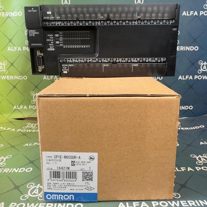 Jual PLC Omron CP1E N60S A CP1E-N60S-A | Shopee Indonesia