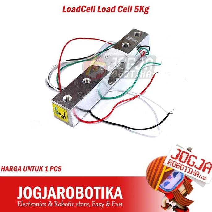 Jual Loadcell 5Kg Sensor Timbangan Digital Diy Sparepart Pengganti ...