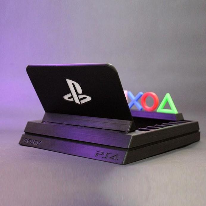 Jual Storage Rak Stand Tempat Kaset Game PS5 GRATIS ICON PLAYSTATION ...