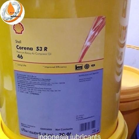Jual SHELL CORENA S3 R 46 ISI VG 46 OIL KOMPRESOR UDARA PAIL 20LITER ...