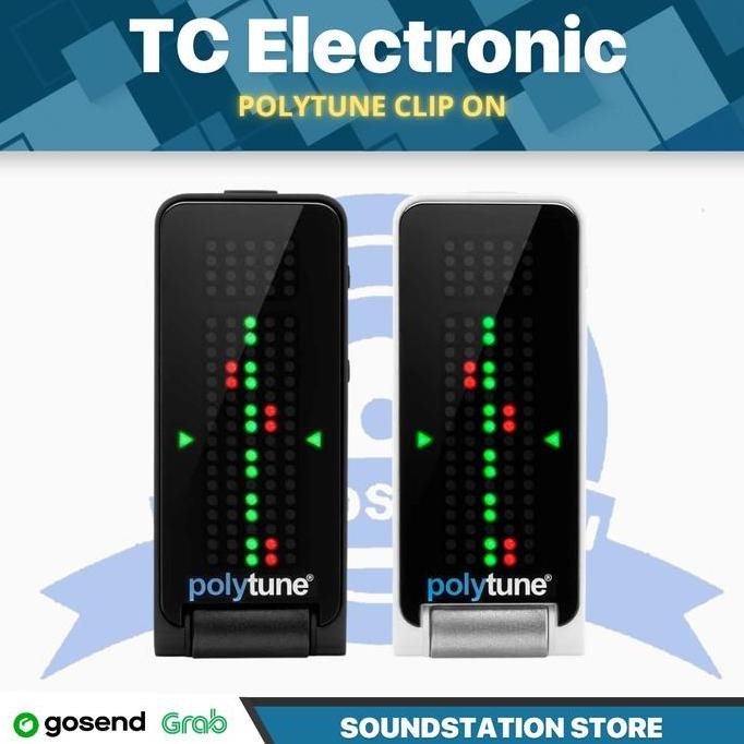 Jual TC ELECTRONIC POLYTUNE CLIP CLIP-ON GUITAR TUNER ORIGINAL DAN ...