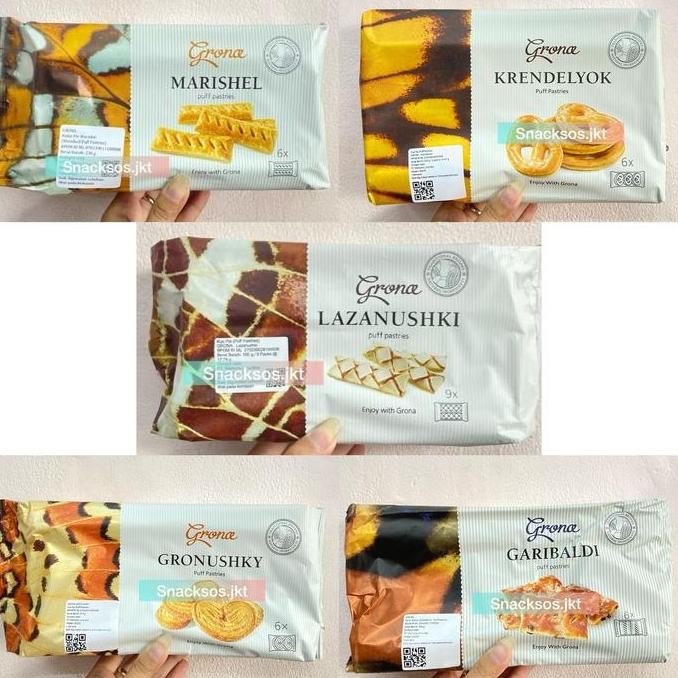 Jual GRONA MARISHEL PUFF PASTRY PASTRIES / GRONA LAZANUSHKI PUFF PASTRY ...