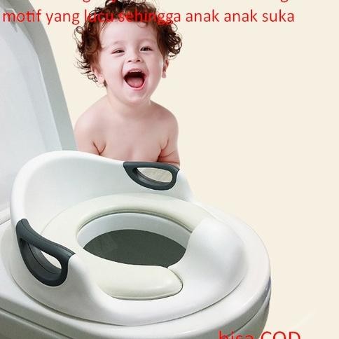 Jual Alat Toilet Wc Duduk Anak Mengajarkan Anak Anda Buang Hajar Air Di Wc Sendiri Dengan Motif ...