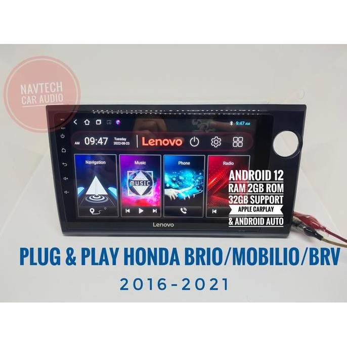 Jual New Head Unit Android 9 Inch OEM Honda Brio BR-V Mobilio 20162020 ...