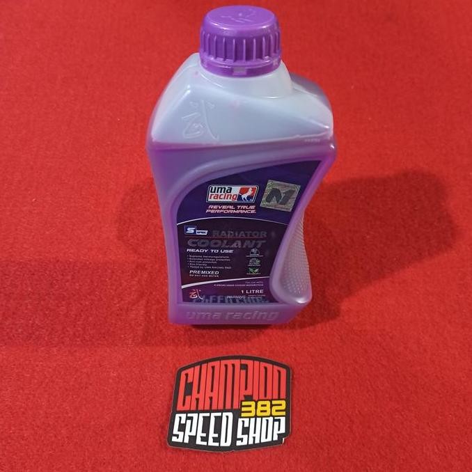 Jual Air Radiator Coolant Uma Racing Original 1L 1 Liter | Shopee Indonesia