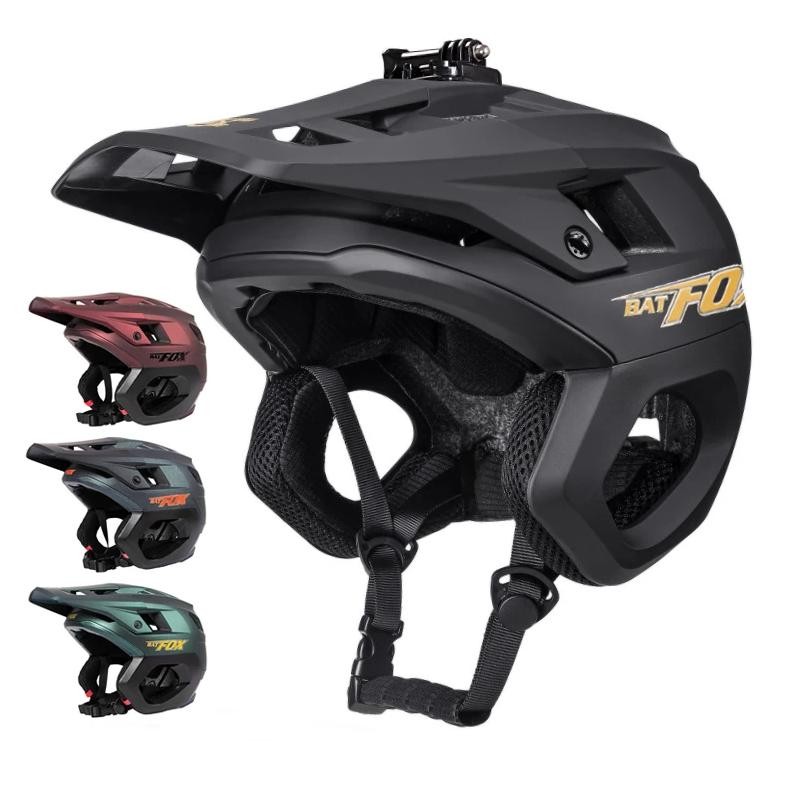 Jual Batfox New 3/4 Bicycle Helmet Mtb Half Helmet Mountain Bike Race ...