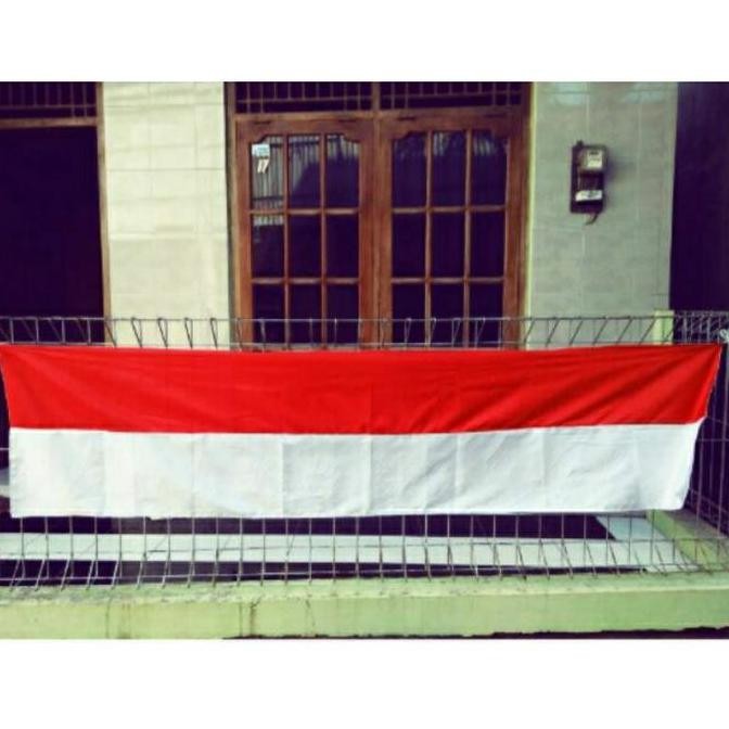 Jual bendera merah putih panjang bendera lisplang umbul umbul layur LM | Shopee Indonesia