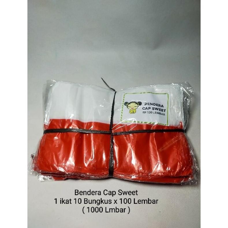 Jual PROMO MERDEKA Grosir Bendera Plastik Merah Putih Bendera Plastik ...