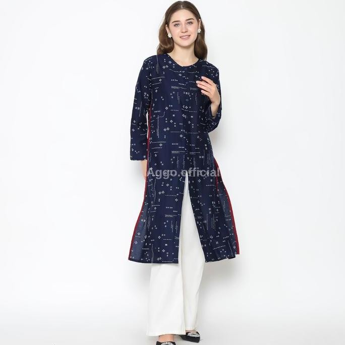 Jual RayaTunik LONG VEST BATIK | Batik HandMade | Shopee Indonesia