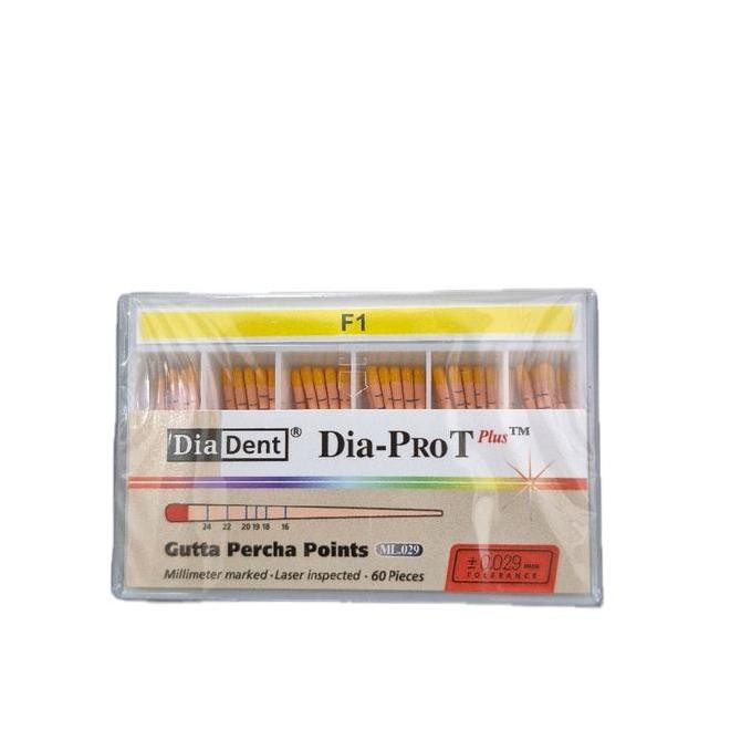 Jual Dental Gutta Percha Dia-Pro T Plus F1 F2 F3 / Guttap Percha ...