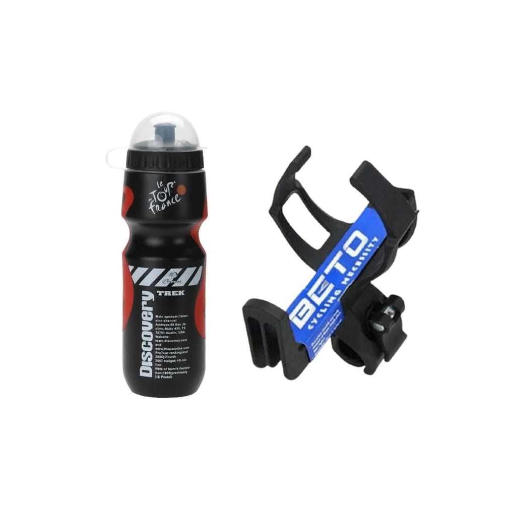 Jual Tempat Botol Sepeda Beto + Botol Minum Sepeda 750 ML Nugi | Shopee ...