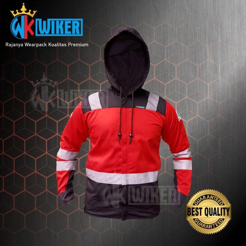 Jual Wearpack Safety Dengan Penutup Kepala - Jaket Proyek - Baju Safety ...