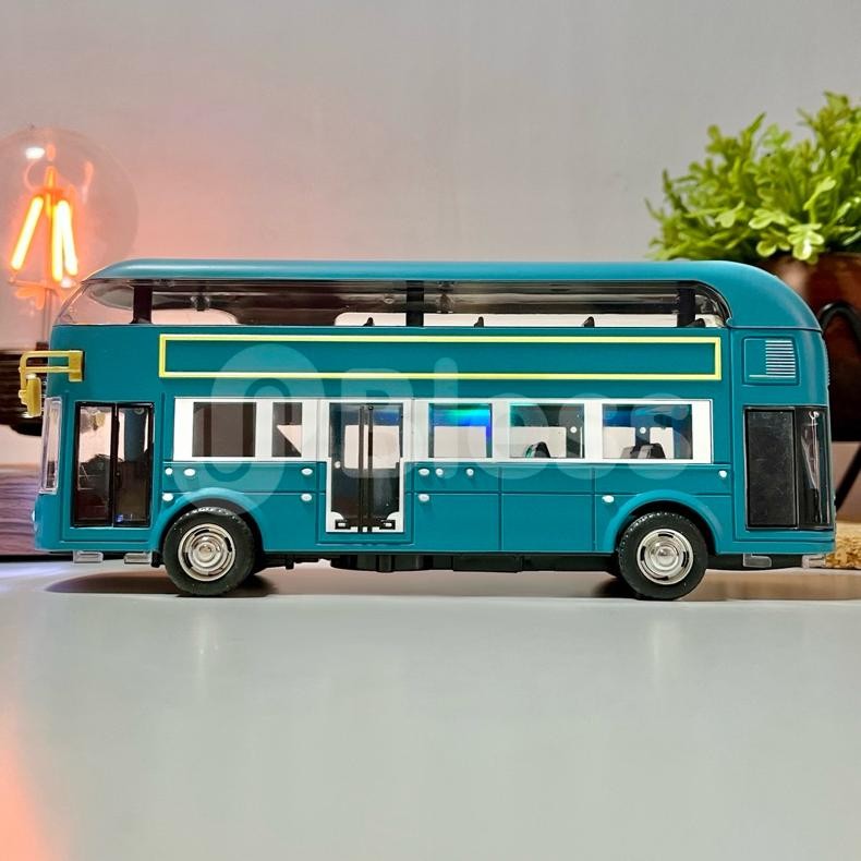 Jual Sd-5 (Terdapat Lampu & Suara) Mainan Miniatur Diecast Bus ...