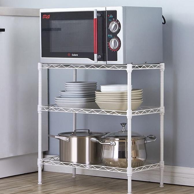Jual AZKO STORA RAK BESI TINGKAT STORAGE RACK METAL TEMPAT PENYIMPANAN ...