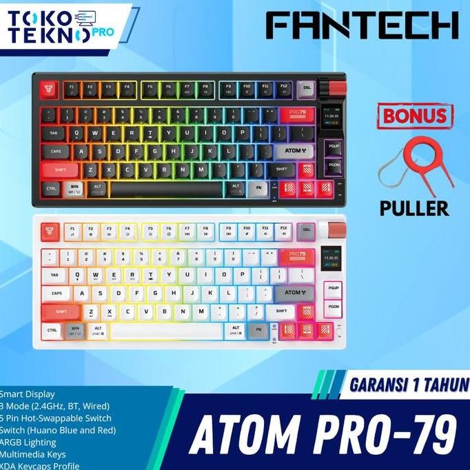 Jual Fantech Atom Pro 79 / Atom Pro79 / Mk917 Wireless Keyboard ...