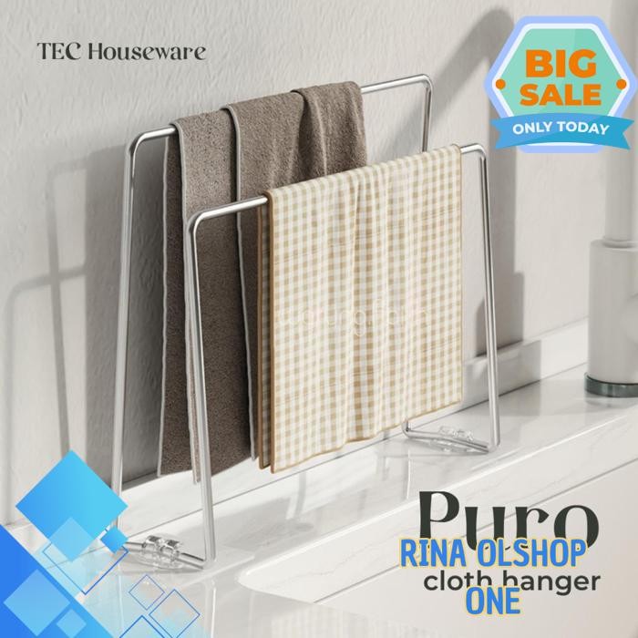 Jual PRODUK RUMAH TANGGA TEC PURO RAK KAIN DAPUR ATAU KAMAR MANDI STAND ...