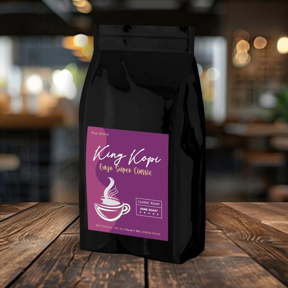 Jual Ready!! KING KOPI Robusta Gayo Super Classic 1 KG Kopi Medan Kuat ...