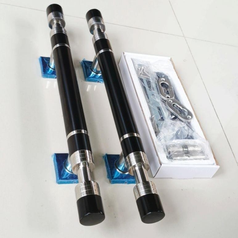 Jual handle pintu minimalis/gagang pintu tipe barble/warna hitam ...