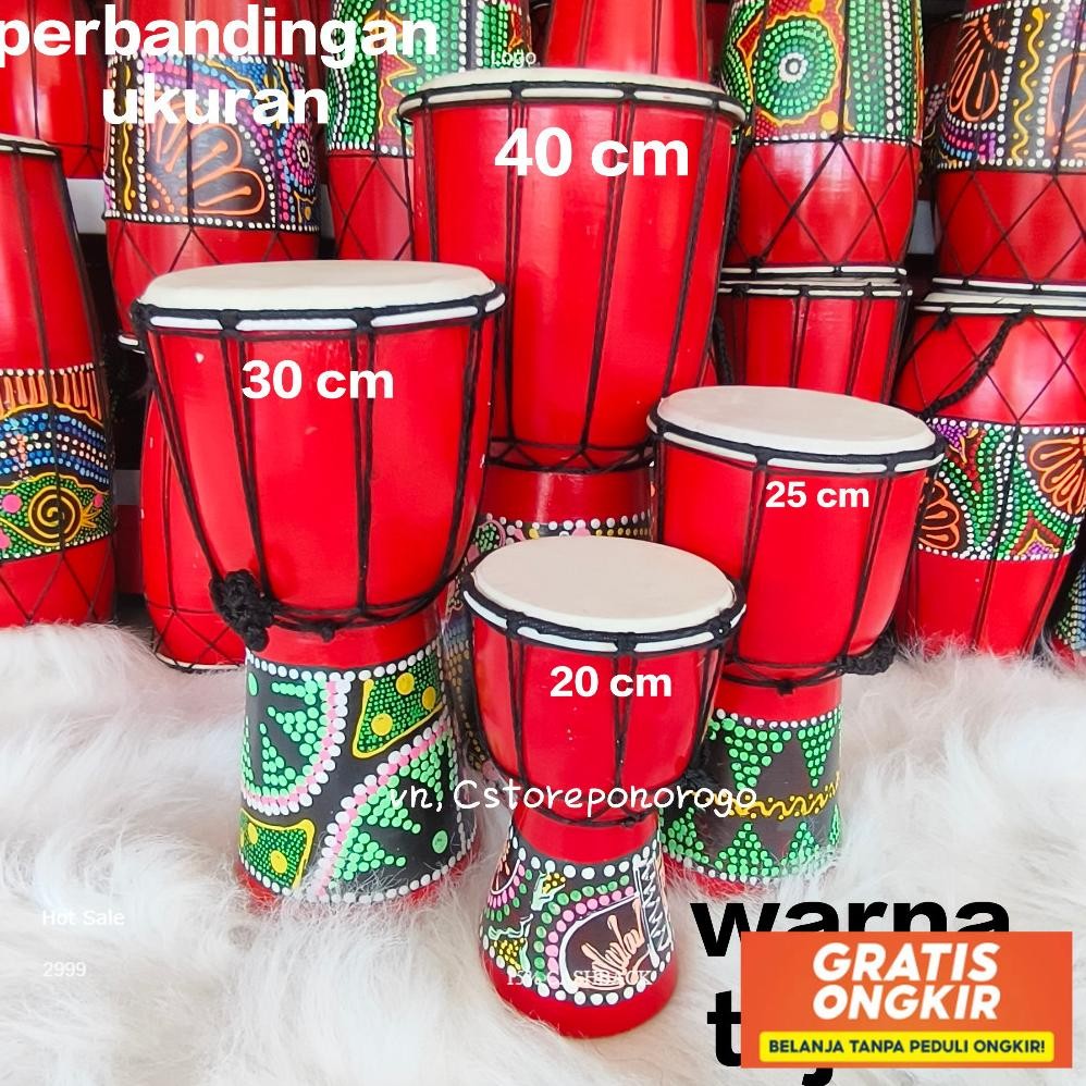 Jual Jimbe 30 Cm / Kendang Jimbe / Kendang Jawa / Kendang / Alat Musik ...