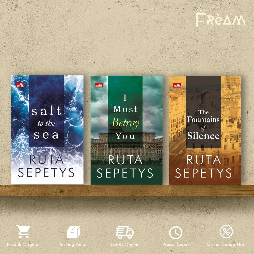Jual Buku Buku Novel Salt To The Sea (New Edition) | I Must Betray You ...