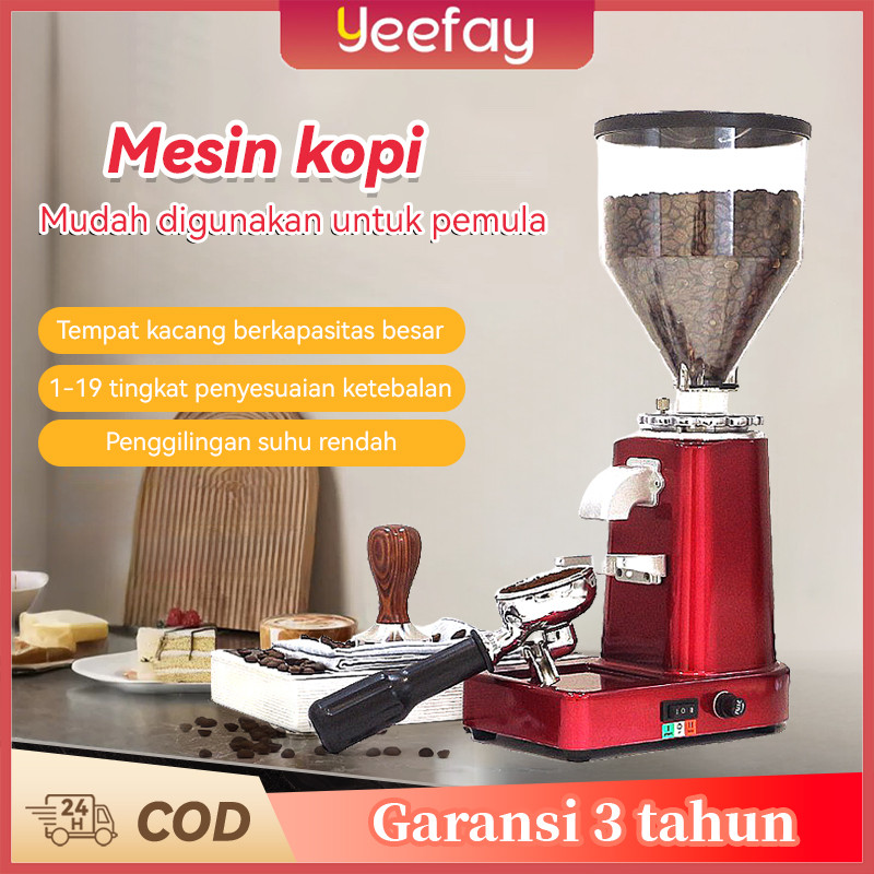 Jual ⭐Garansi&COD⭐ Grinder kopi electric / Espresso Commercial Coffee Grinders/Penggiling Kopi ...