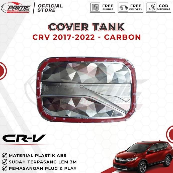 Jual Tank Cover All New CRV Turbo 2017-2022 Carbon Tutup Tangki Bensin ...